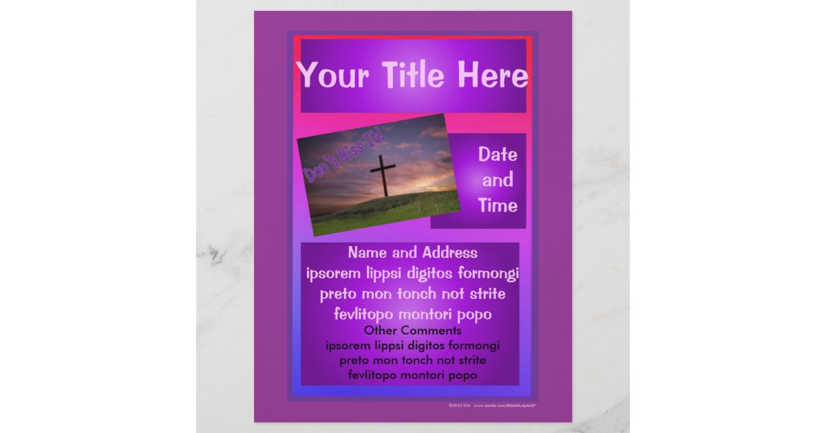 Eye-popping Advertising Flyer | Zazzle