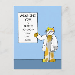 Eye Surgery Get Well Cards - Well Wishes Cards | Zazzle.ca