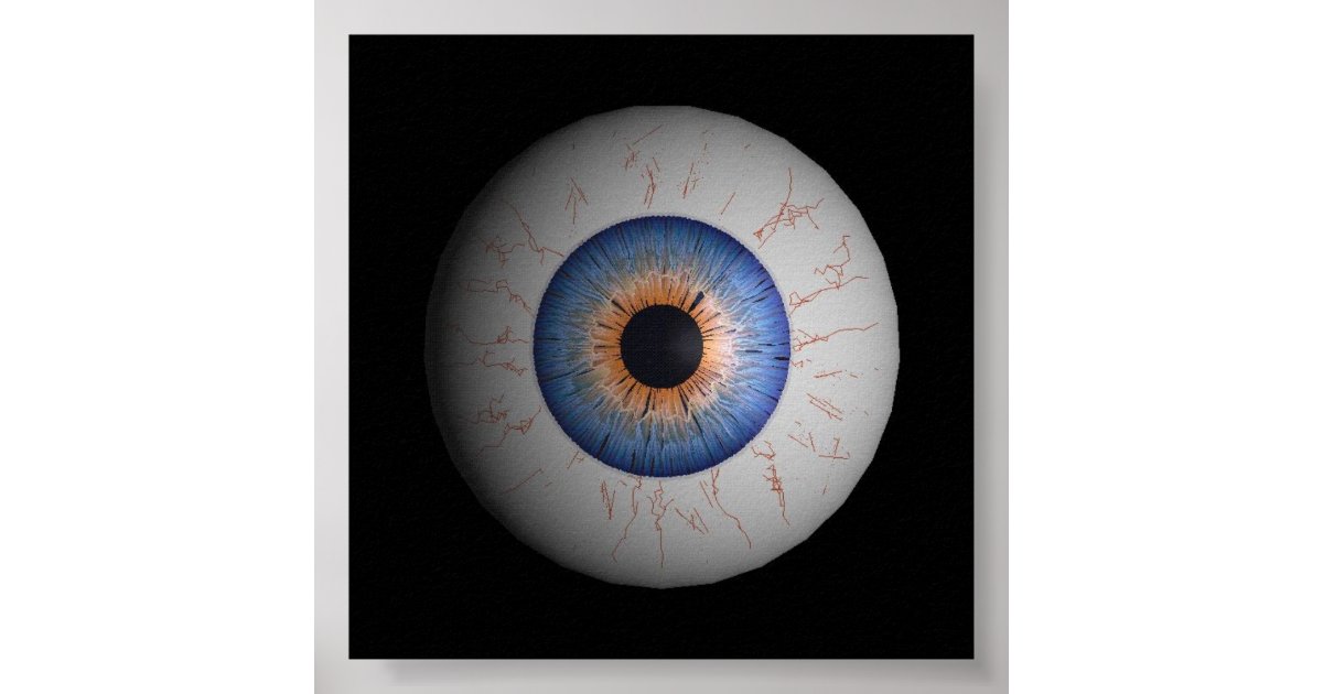 Eyeball poster | Zazzle