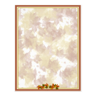 Fall Seasons Best Letterhead, Custom Fall Seasons Best Letterhead Templates