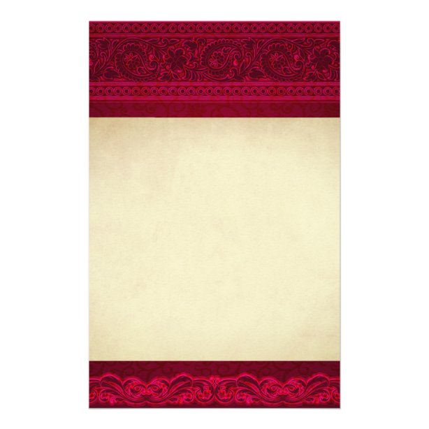 Fancy Stationery Stationery Paper | Zazzle CA