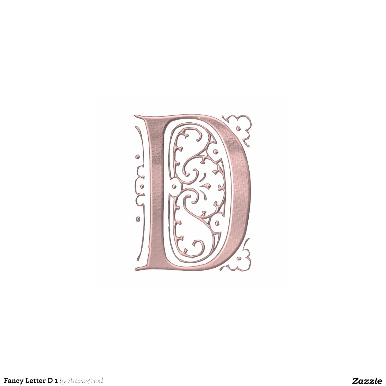 Fancy Letter D 1 | Zazzle