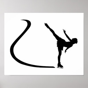 Figure Skating Posters, Prints & Poster Printing | Zazzle CA