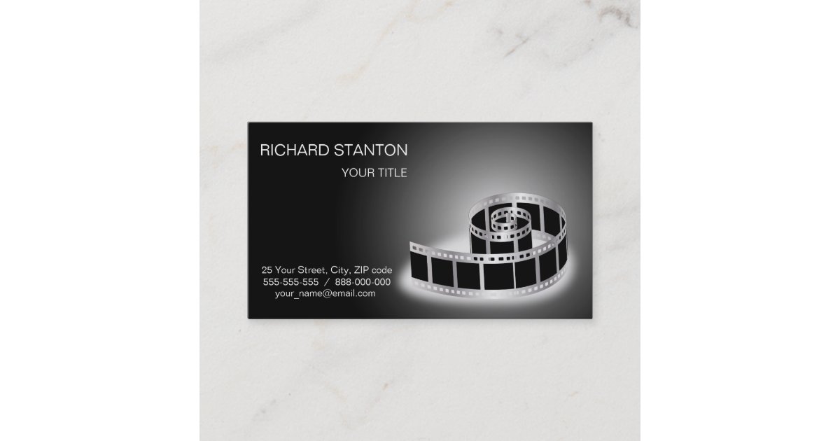 Film strip business card | Zazzle