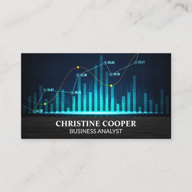 Data Analyst Business Cards & Profile Cards | Zazzle CA