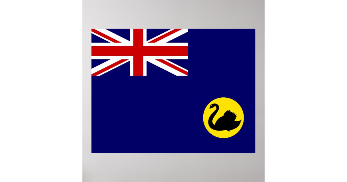 Flag of Western Australia Poster | Zazzle