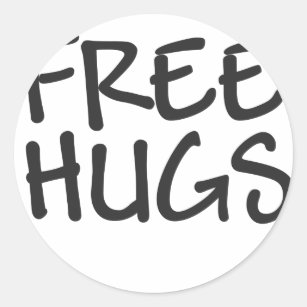 Hug Stickers | Zazzle CA