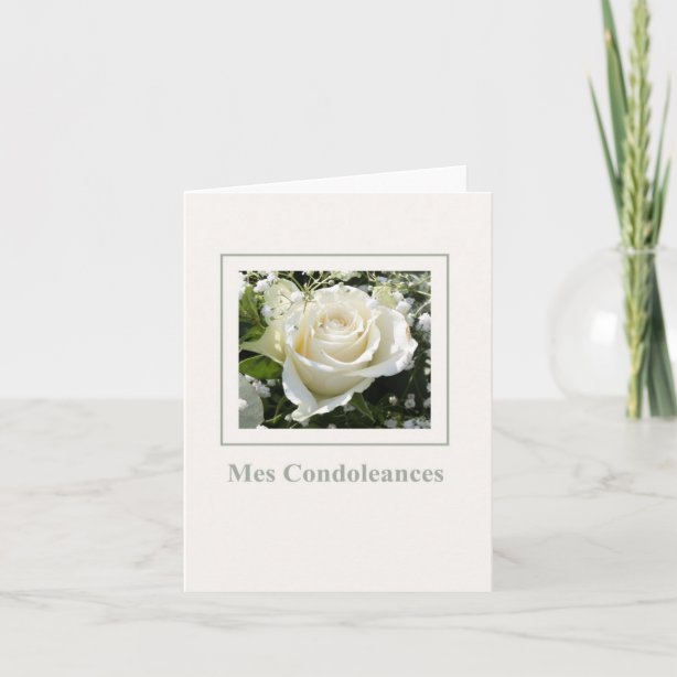 French Sympathy Cards | Zazzle.ca