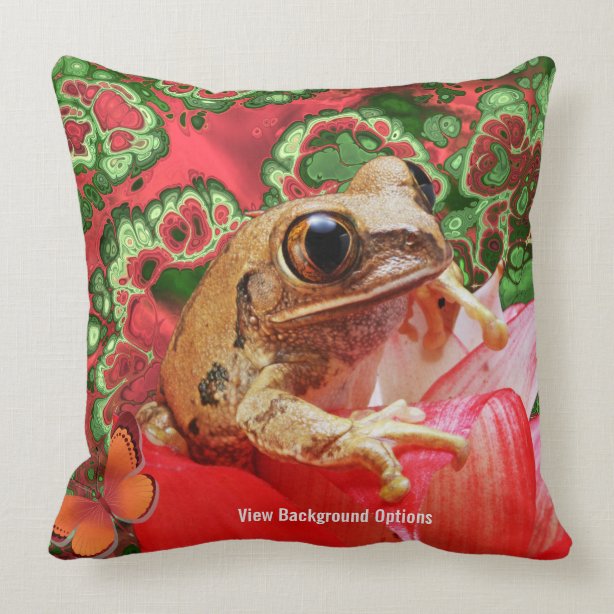 Frogs Pillows & Cushions | Zazzle CA