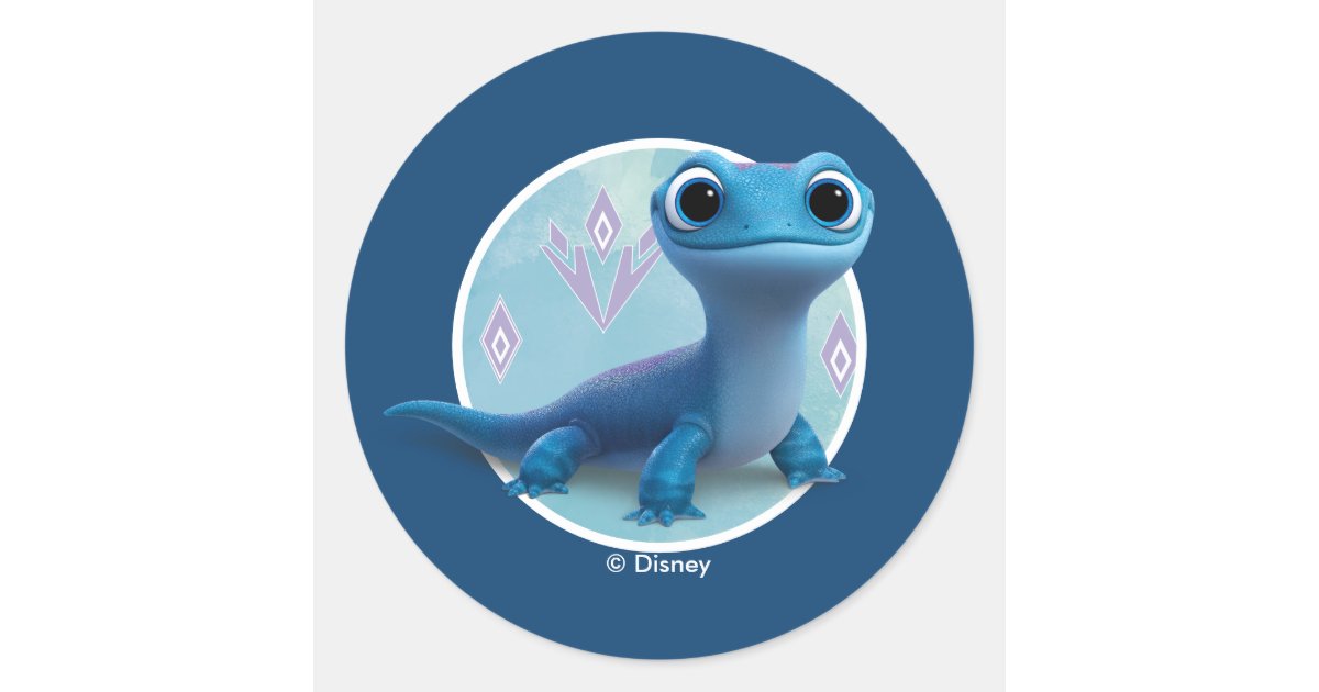 Frozen 2 | Bruni the Fire Spirit Classic Round Sticker | Zazzle