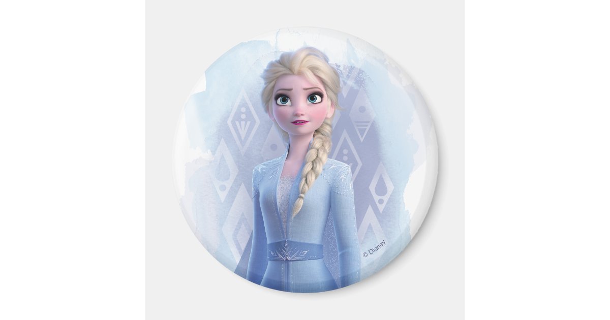 Frozen 2: Elsa | Face Your Fear Magnet | Zazzle