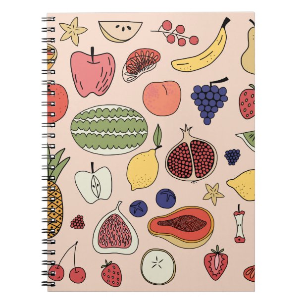 Fruity Notebooks | Zazzle.ca