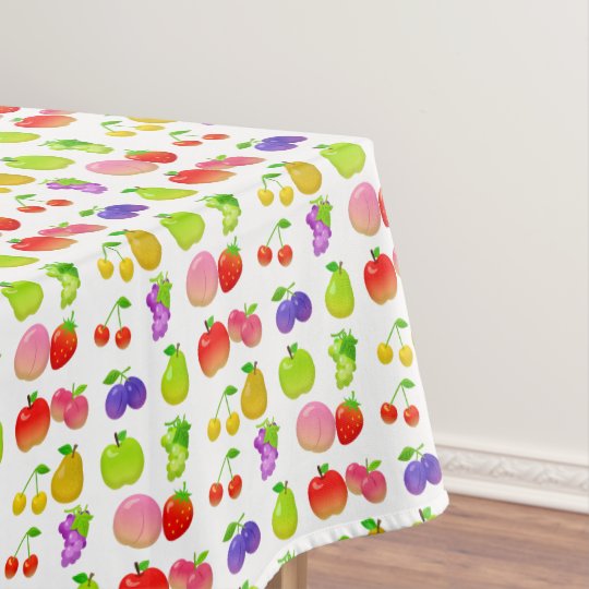 FRUITS TABLECLOTH FOR FRUTERIANS OR FRUIT LOVERS | Zazzle.ca