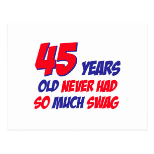 Funny 45th Birthday Cards | Zazzle CA