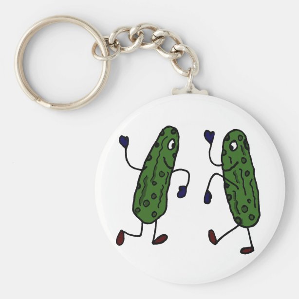 Pickle Keychains & Key Rings | Zazzle CA
