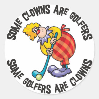 Funny Clown Stickers, Funny Clown Custom Sticker Designs