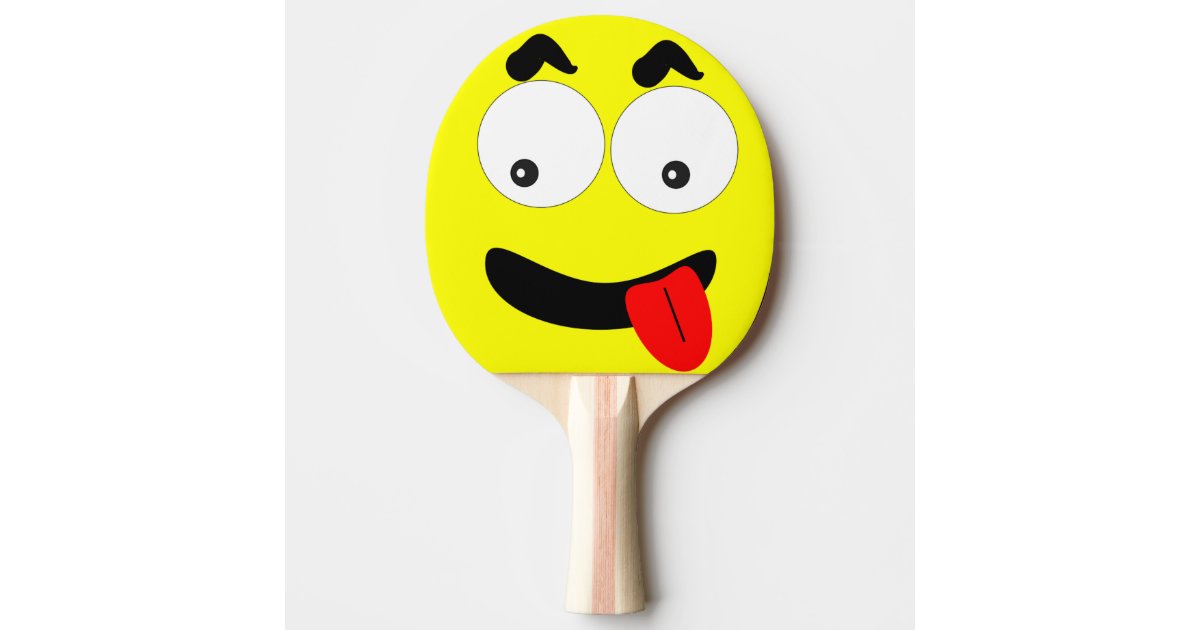 Funny Ping Pong Paddle Face | Zazzle