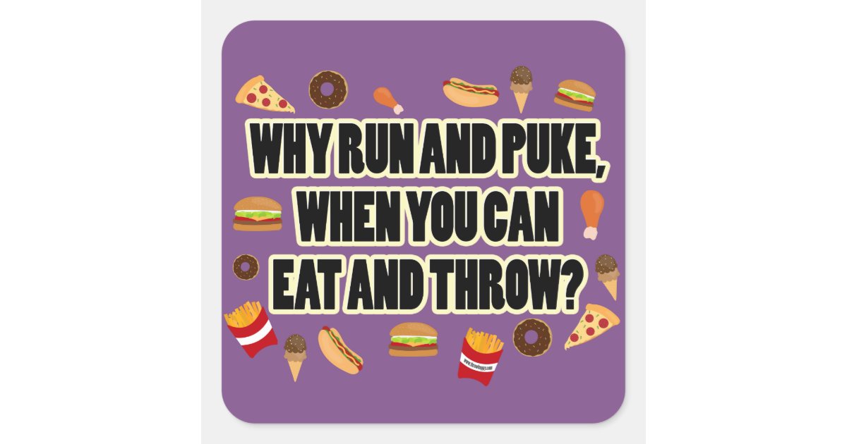 Funny Shot Put, Discus Thrower Stickers Gift | Zazzle