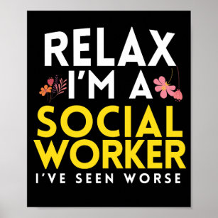 Social Worker Posters, Prints & Poster Printing | Zazzle CA