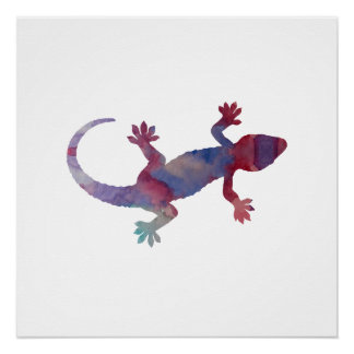 Gecko Lizard Posters | Zazzle Canada