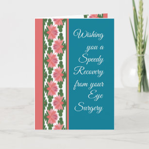 Eye Surgery Get Well Cards - Well Wishes Cards | Zazzle.ca