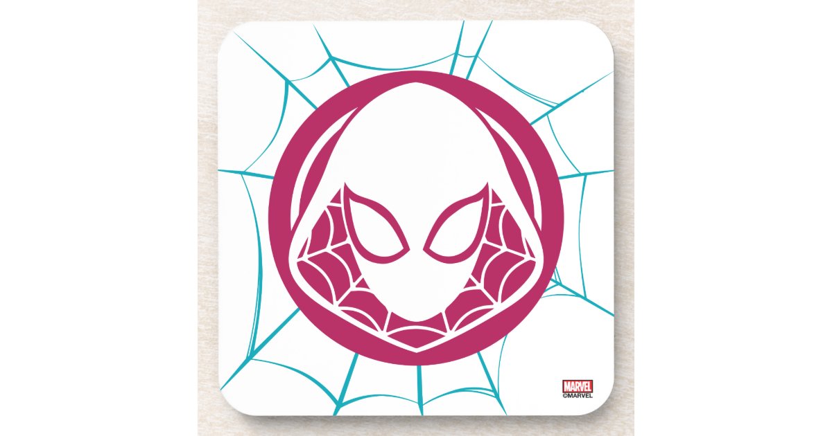Ghost-Spider Icon Coaster | Zazzle