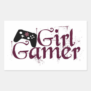 Gamer Girl Stickers | Zazzle CA