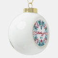 Gleðileg jól, Icelandic Christmas Greeting Ceramic Ball Christmas ...