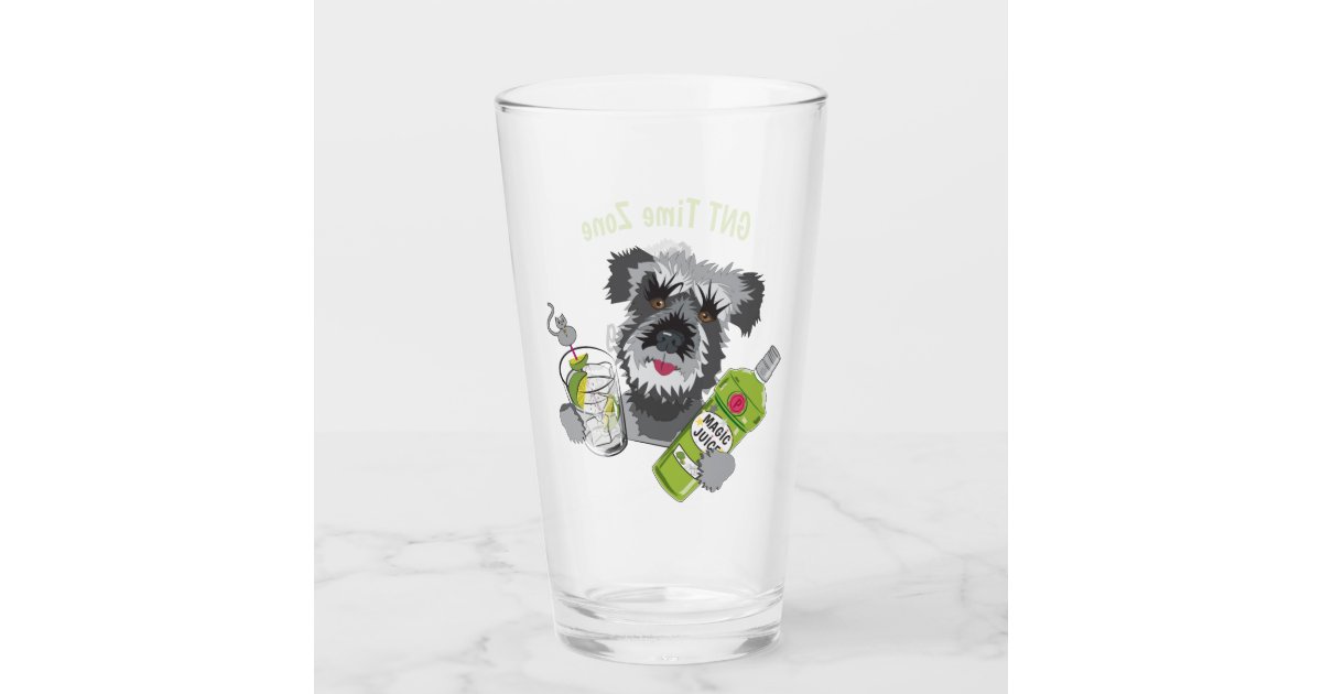 GNT Time Zone Glass | Zazzle