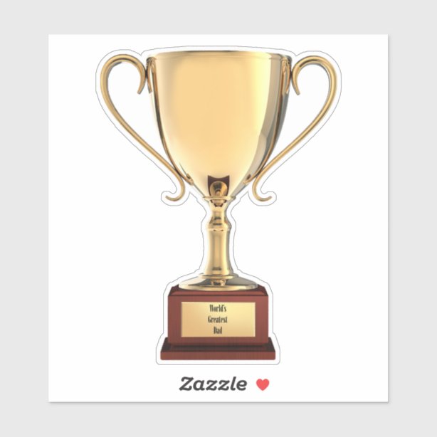 Trophy Stickers | Zazzle CA
