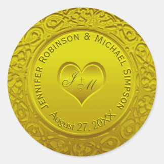 Gold Stickers, Gold Custom Sticker Designs