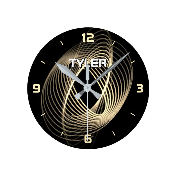 Spiral Wall Clocks | Zazzle.ca