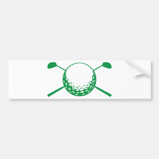 Funny Golf Bumper Stickers, Funny Golf Car Decal Designs