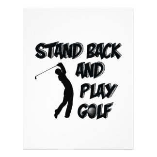 Golf Letterhead, Custom Golf Letterhead Templates