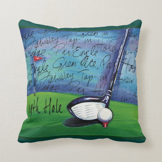 Golf Pillow | Zazzle.ca