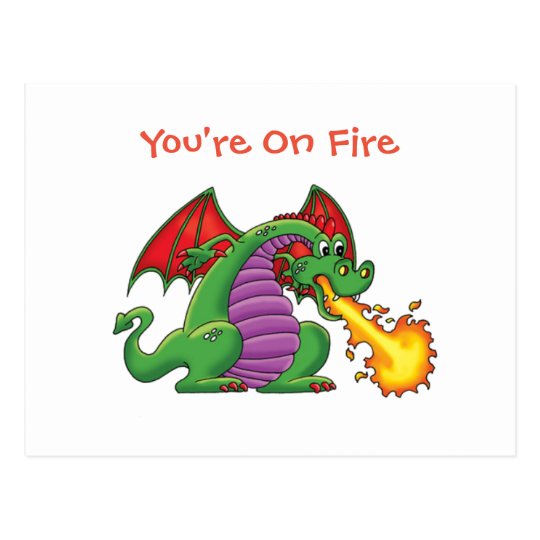 Good Job Dragon Postcard | Zazzle.ca