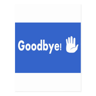 Goodbye Postcards | Zazzle CA