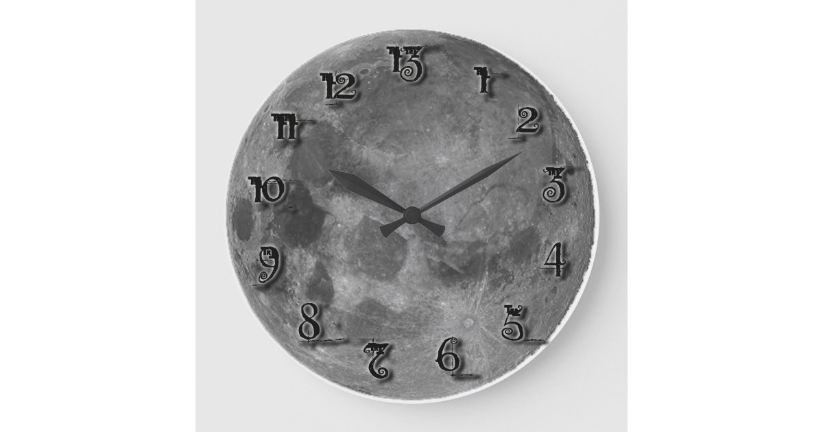 Grande Horloge Ronde 13 Hour clock | Zazzle.ca