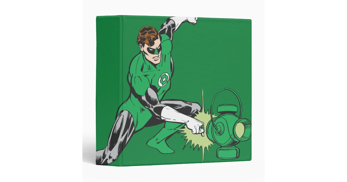 Green Lantern Power Binder | Zazzle