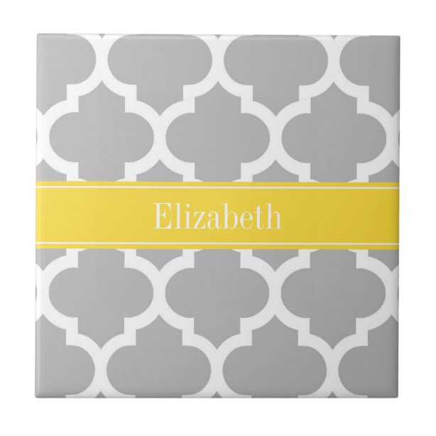 Monogram Decorative Ceramic Tiles | Zazzle.ca