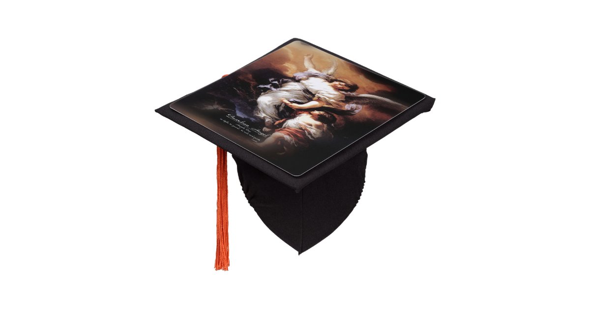 Guardian Angel Graduation Cap Topper | Zazzle