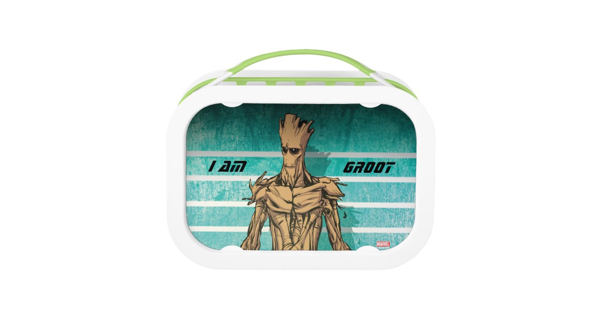 Guardians of the Galaxy | Groot Mugshot Lunch Box | Zazzle