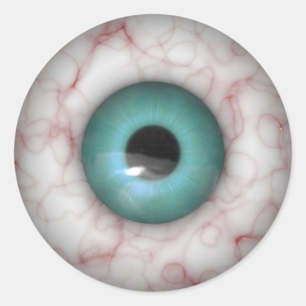 Eyeball Stickers | Zazzle CA