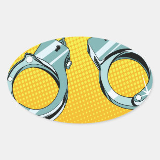 Custom Funny Handcuffs Stickers | Zazzle.ca