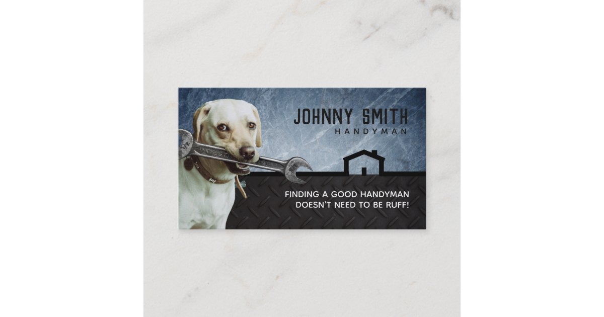 Handyman Slogans Business Cards | Zazzle
