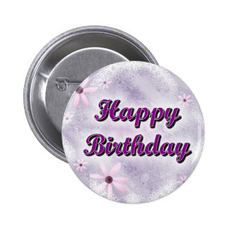 Happy Birthday Buttons, Happy Birthday Pinback Button Designs