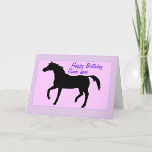 Horse Lovers Birthday Cards | Zazzle CA