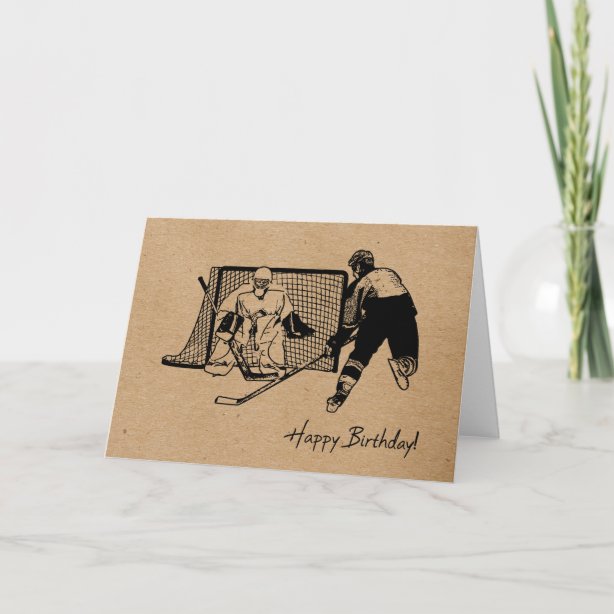 Goalie Cards, Greeting Cards & More | Zazzle CA