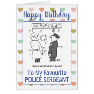 Police Birthday Cards | Zazzle CA