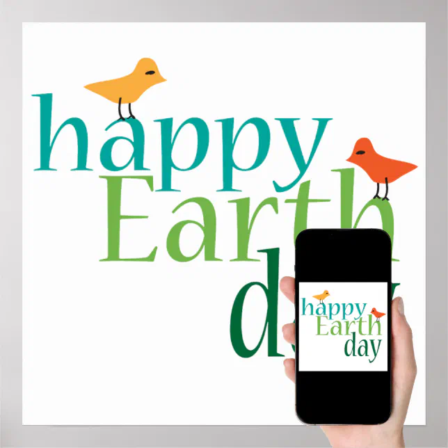 Happy Earth Day Poster | Zazzle